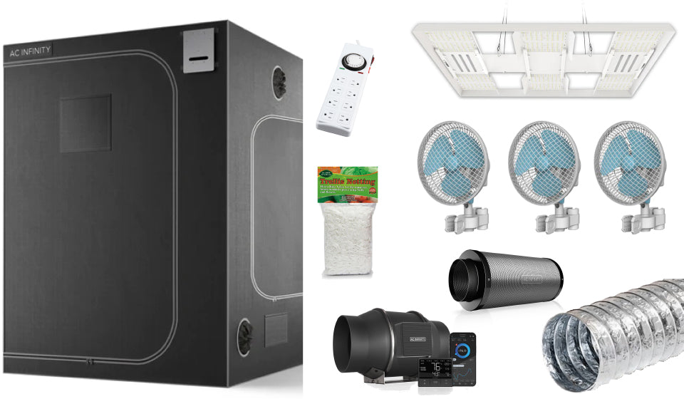 AC Infinity CloudLab 866- HLG Scorpion Rspec Far Red 700W LED Grow Kit ...